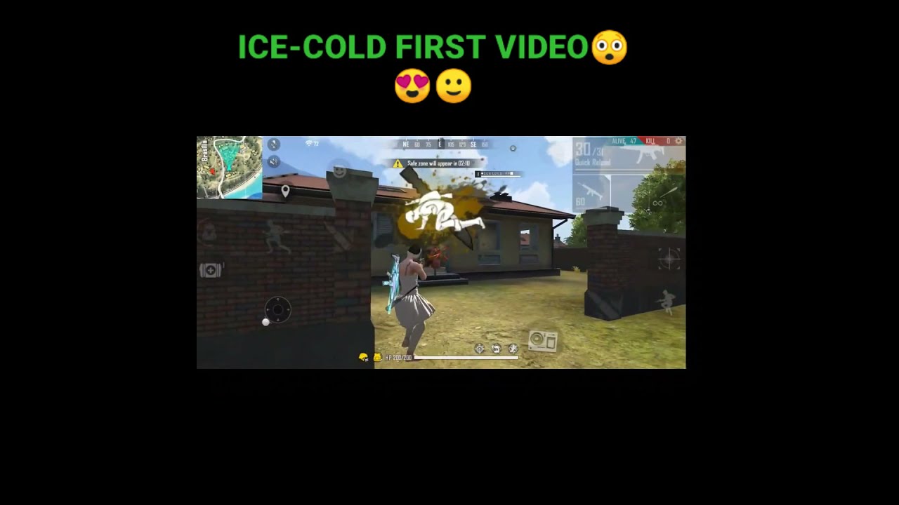 ICE-COLD FF FIRST GAMEPLAY VIDEO.AMAZING GAMEPLAY BY HIGHEST LEVEL ...