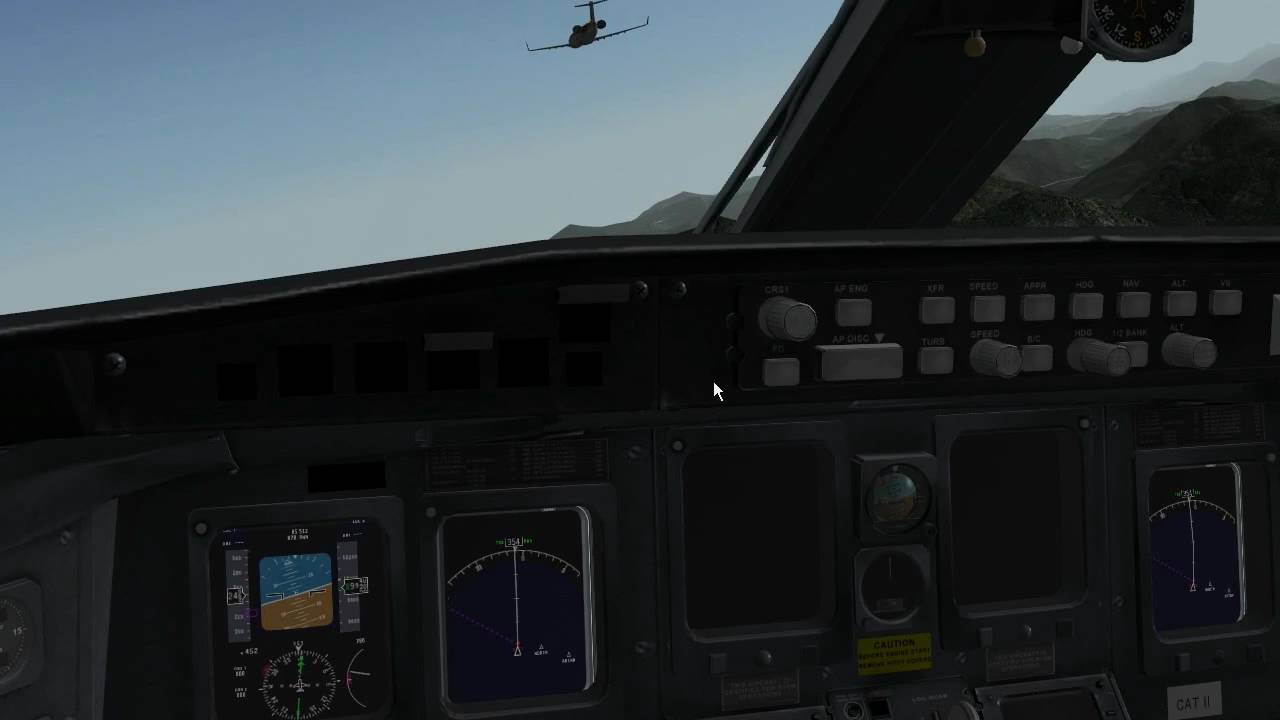 Cockpit Crj 200 Youtube