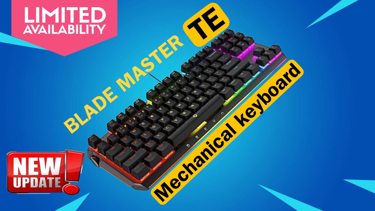 DREVO BLADE MASTER TE - YouTube