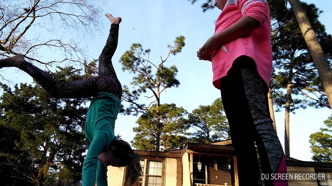 How to do a handstand bridge - YouTube