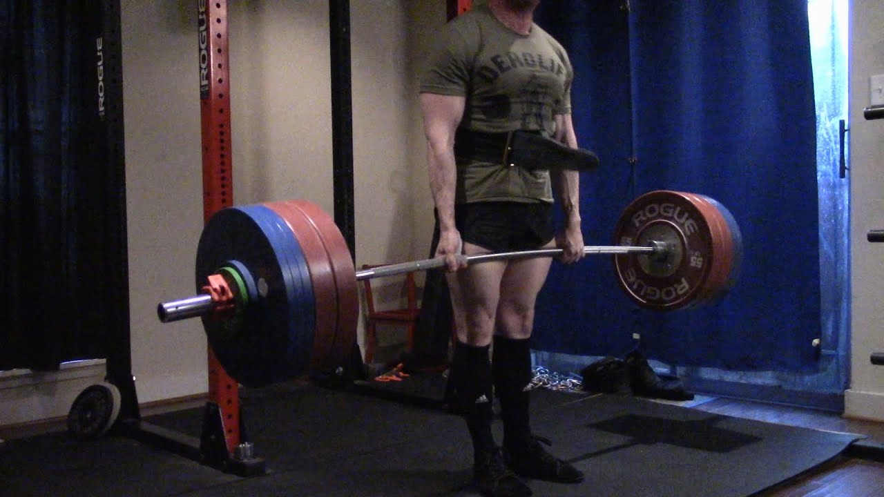 Deadlift 550 Lbs x4 Today's Top Set - Age 44 - 217 Lbs Body Weight ...