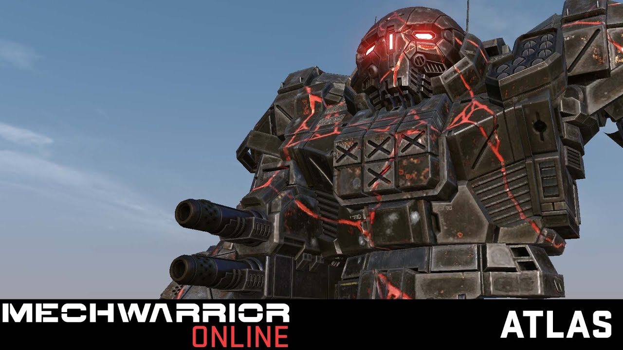 ATLAS AS7-K3 - Shotgun - Mechwarrior Online - YouTube