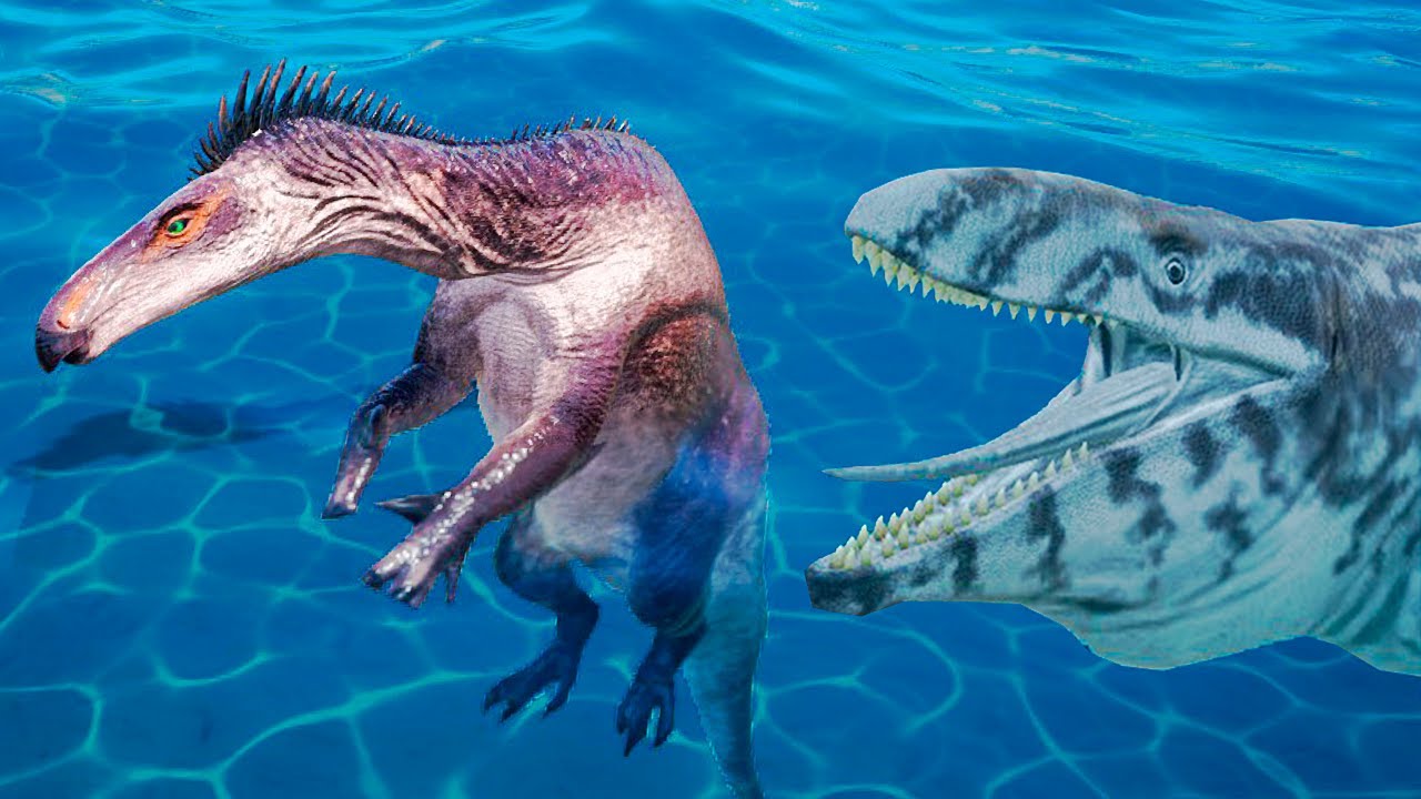 Lurdusaurus e a INDOMINUS REX! Mosassauros Voadores e Emboscada Mega ...
