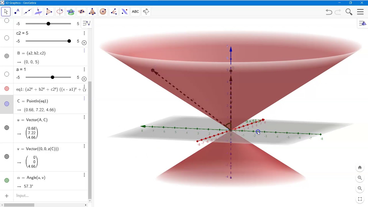 Visually - 3D - Right Circular Cone - YouTube