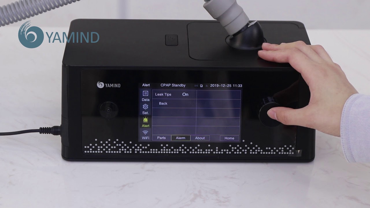 Yamind Portable Non-invasive Ventilator/BiPAP Device for Respiratory ...