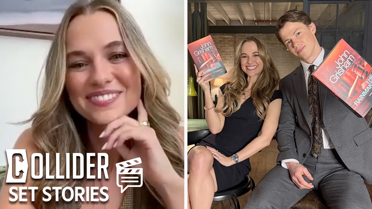 The Rainmaker: Madison Iseman’s Nerve-Wracking Court Debut | Set Stories - YouTube