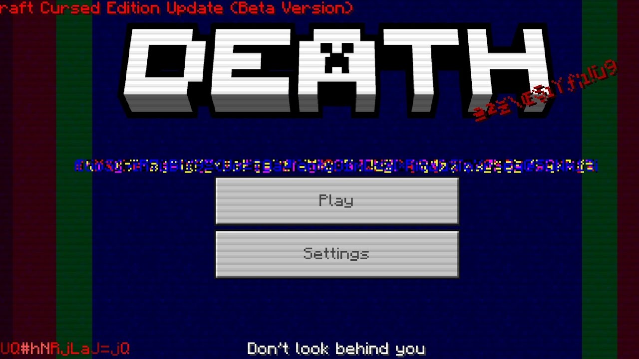 Minecraft Cursed Edition Update (Beta Version) - YouTube