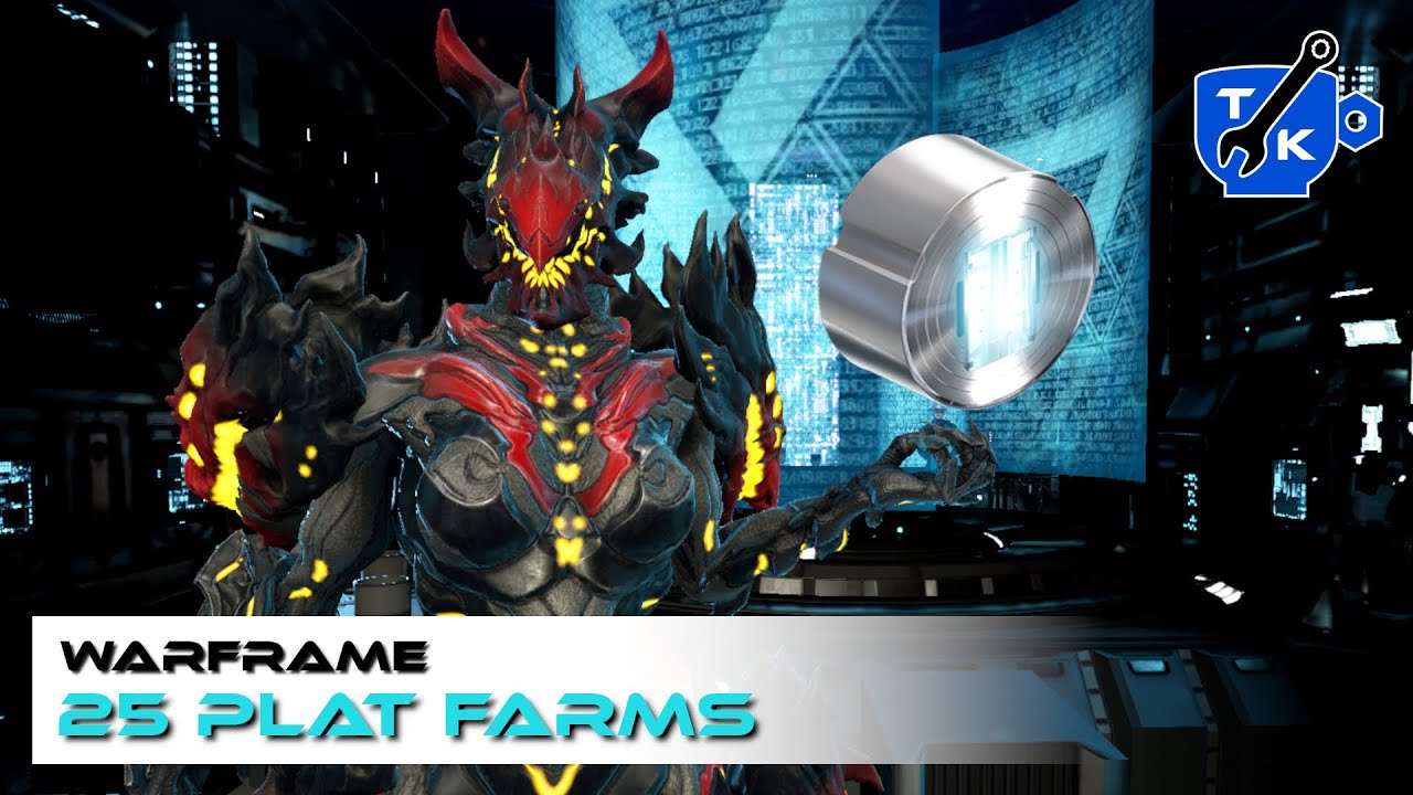 25 ways to get PLATINUM! | Warframe - YouTube