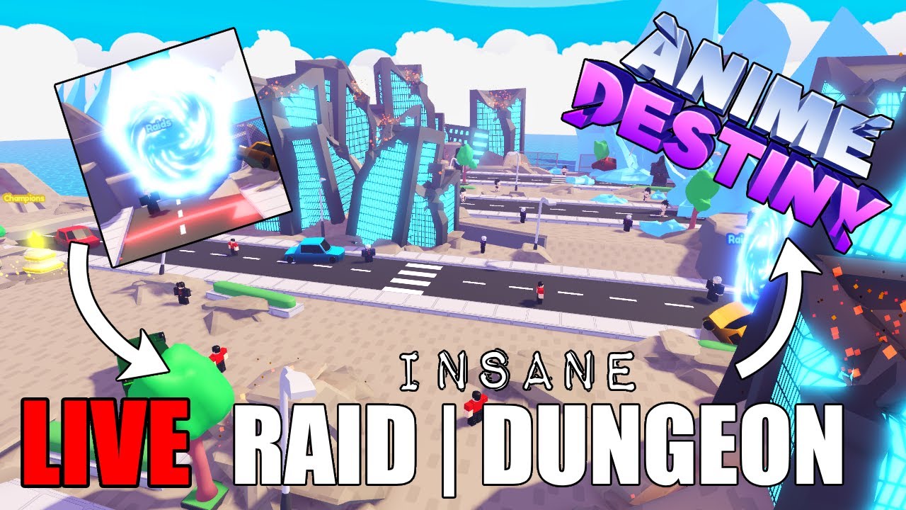 CARREGANDO RAID E DUNGEON INSANE !!!! (Anime Destiny) - YouTube