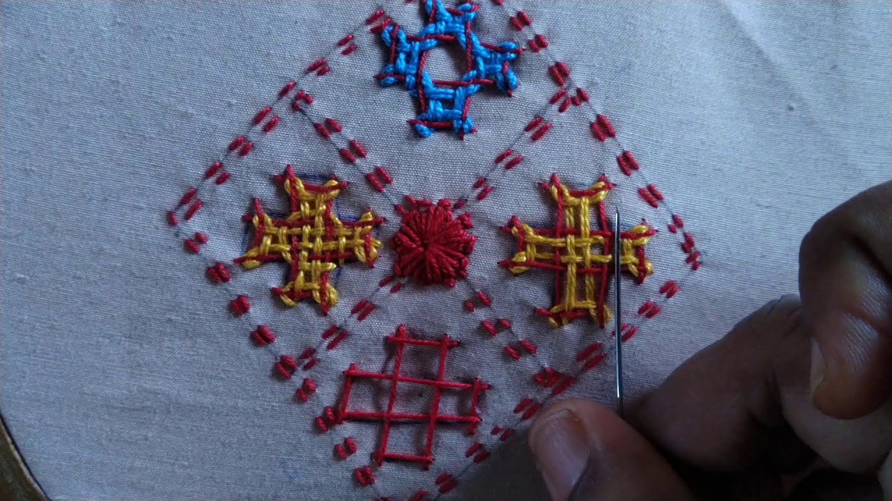 202.Sindhi embroidery/kutch work/gujrati stitch - YouTube