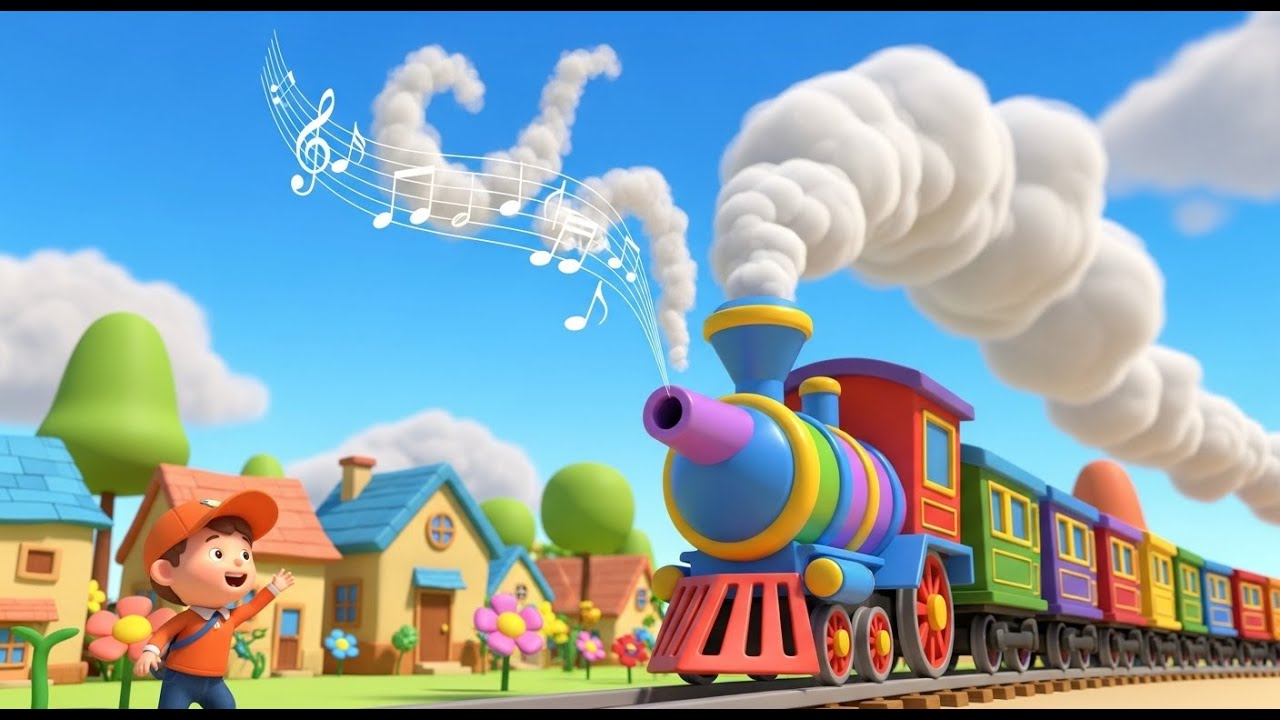 Tuesday Train Ride | Best Nursery Rhymes and Kids Songs Collection ...