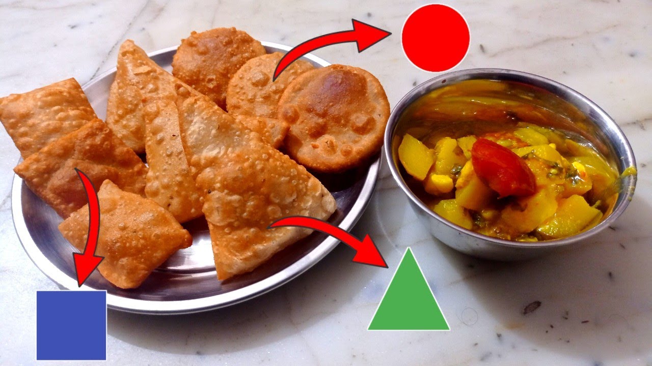 Khasta Kachori Recipe With Aloo Ki Sabji - YouTube
