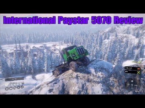 SnowRunner International Paystar 5070 Gameplay And Review - YouTube