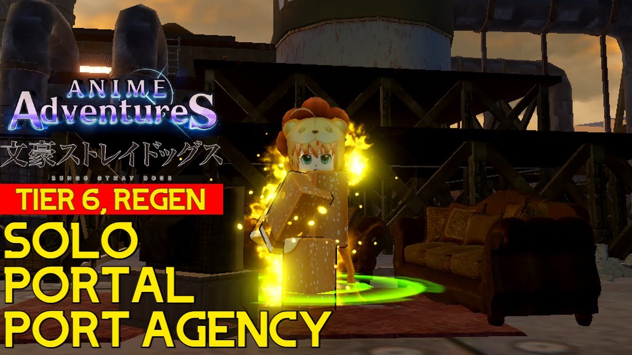 SOLO PORT AGENCY PORTAL ( SABER ) | ROBLOX ANIME ADVENTURES INDONESIA ...