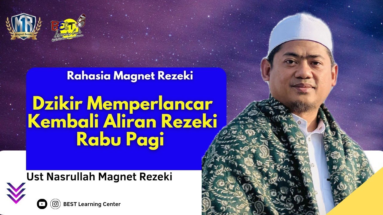 Dzikir Memperlancar Kembali Aliran Rezeki Rabu Pagi - Ust Nasrullah ...