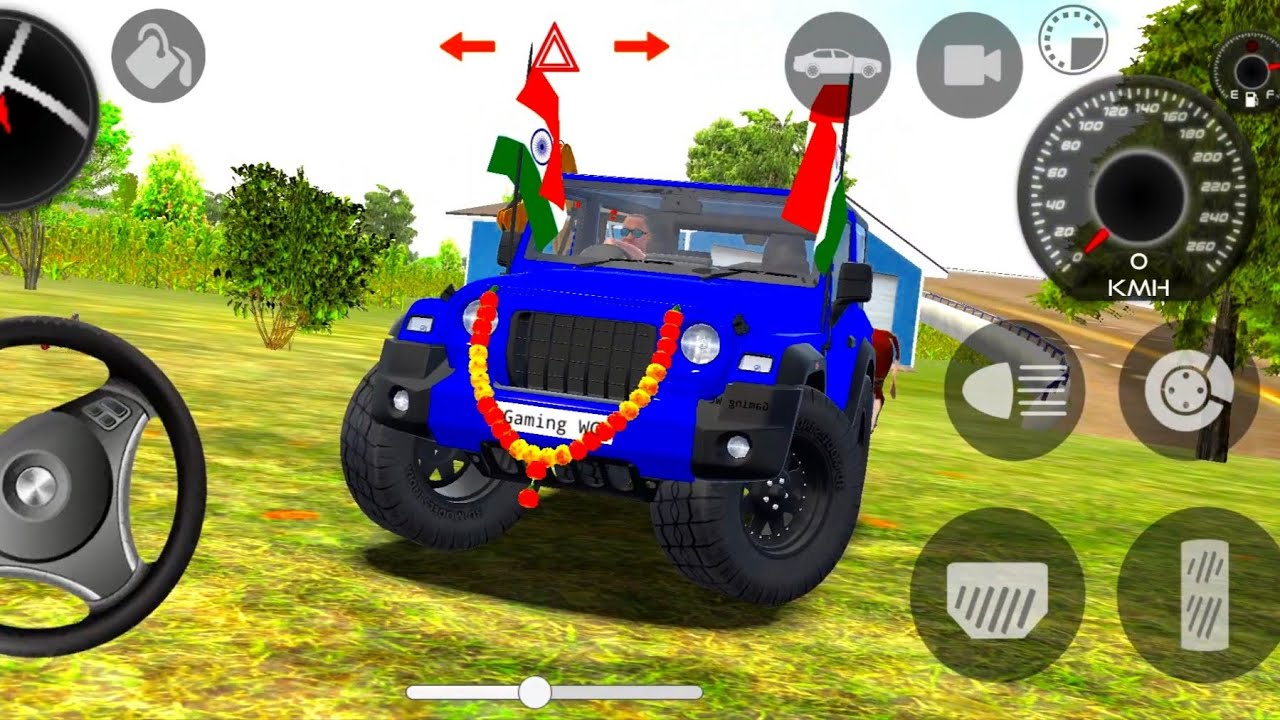 Modified Mahindra Thar 😈 indian car simulator 3d || Android Gameplay ...