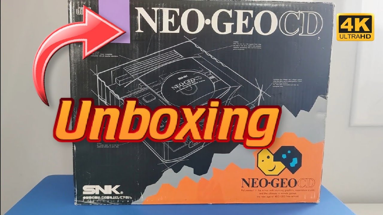 📦Unboxing NEO GEO CD SNK ( 4K ) - YouTube