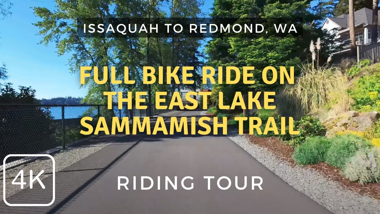 Biking the East Lake Sammamish Trail, Full Ride - Issaquah to Redmond ...