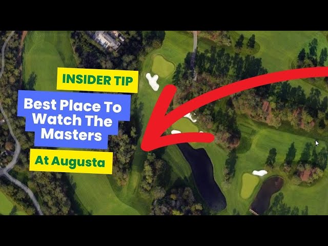 Augusta Golf Course Layout Augusta | Course Routing Map (Small Print)