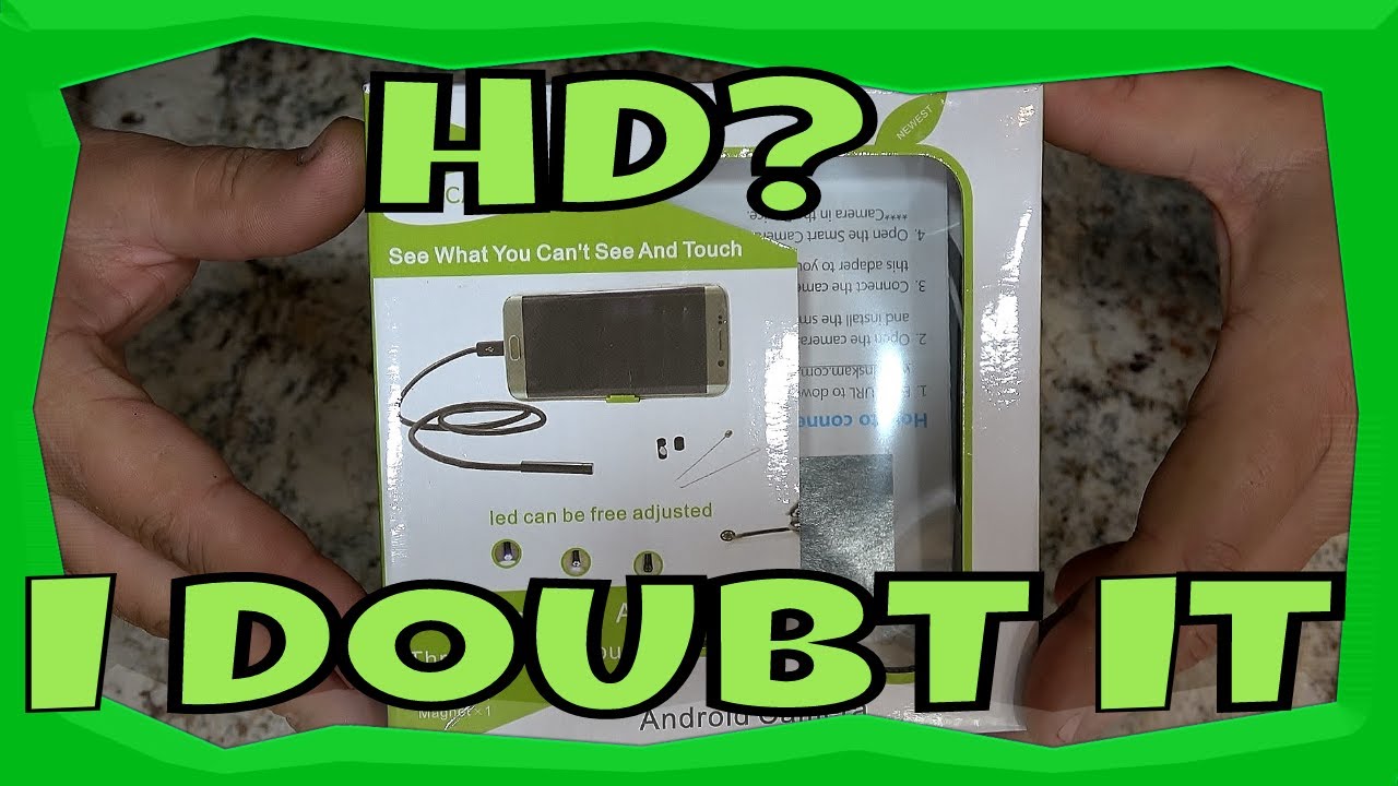 Borescope For Android/Laptop Device Review In 4K - YouTube