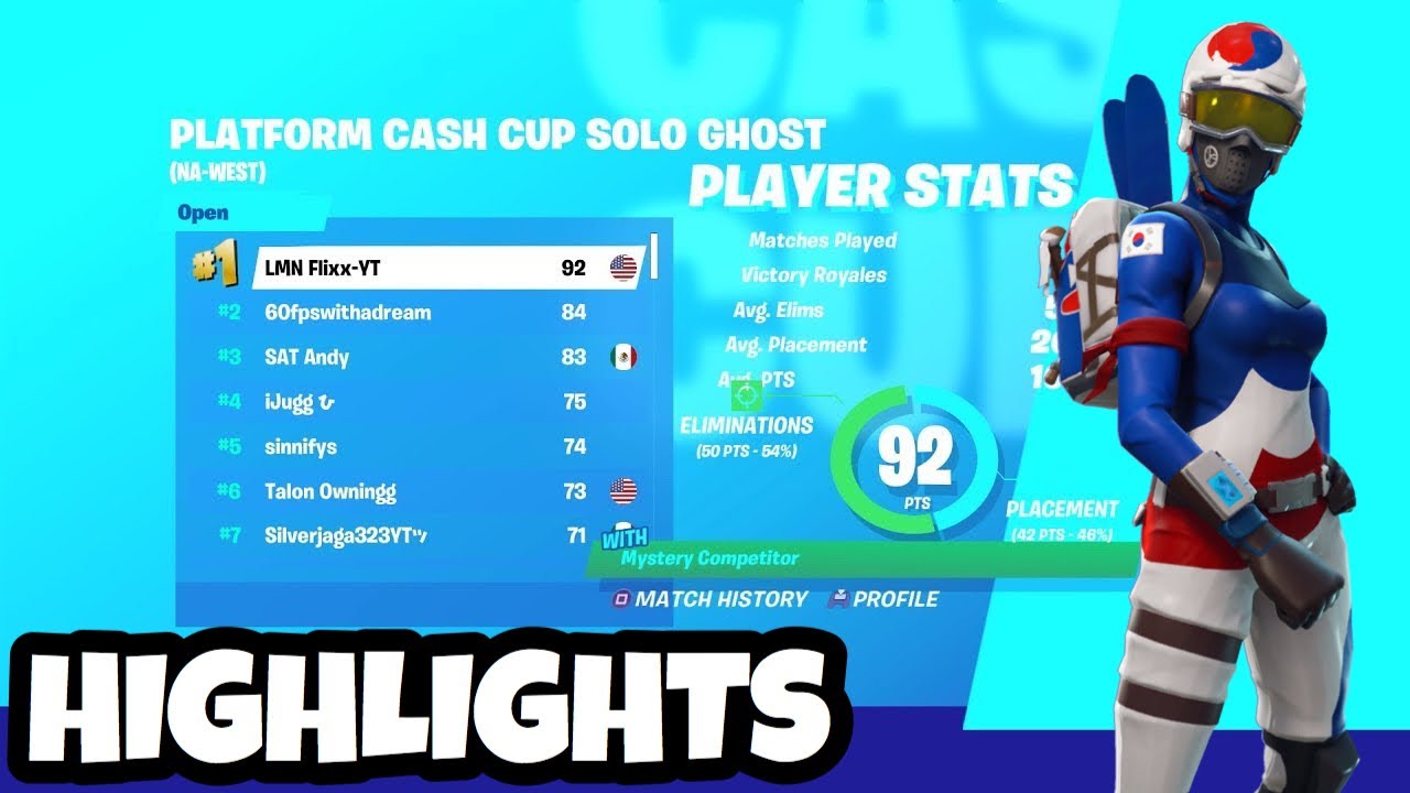MY SOLO PLATFORM CASH CUP *CONSOLE* HIGHLIGHTS - YouTube
