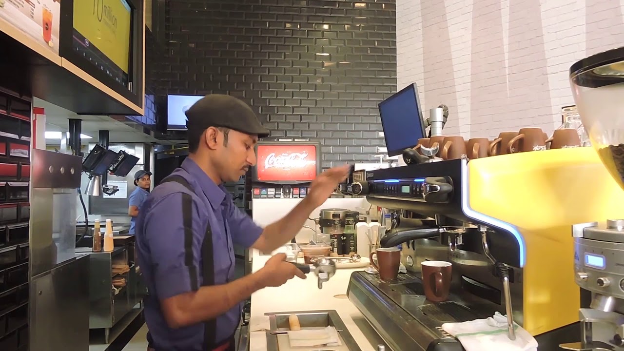 Mcdonald's McCafe coffee. - YouTube