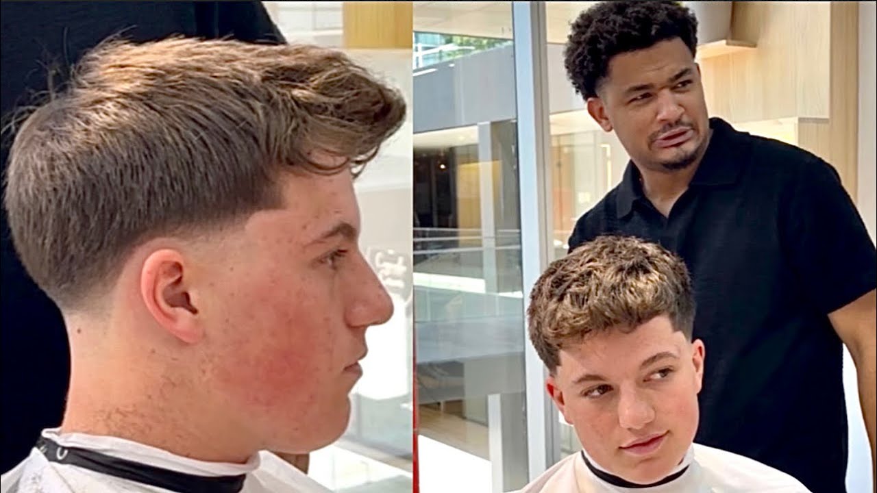 TAPER FADE + TEXTURA TUTORIAL #hairstyle #cortedepelo #textura # ...