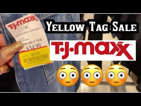 🤯🔥TJ Maxx Yellow Tag Clearance Sale #momthahustler #tjmaxx #shopwithme ...