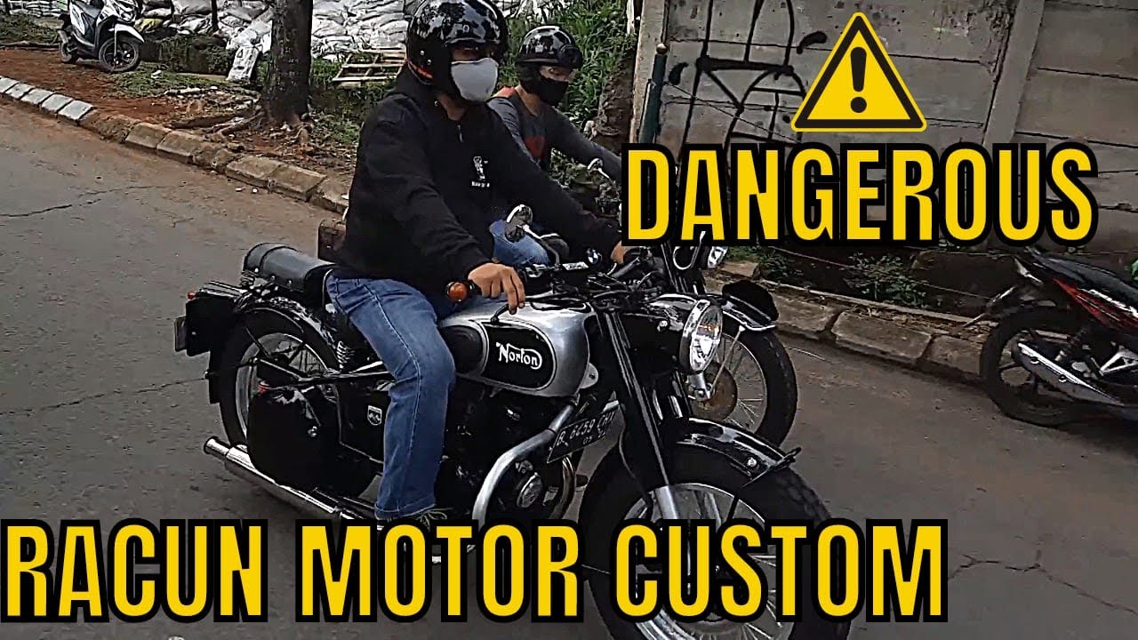 BECAREFULL Custom motor Sarat dgn RACUN - YouTube