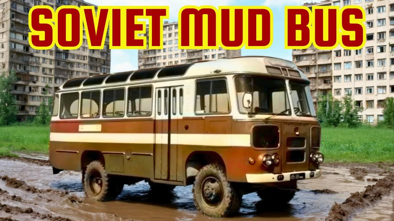The Story of the Siberian 4x4 All-Terrain, Indestructible Bus! - YouTube