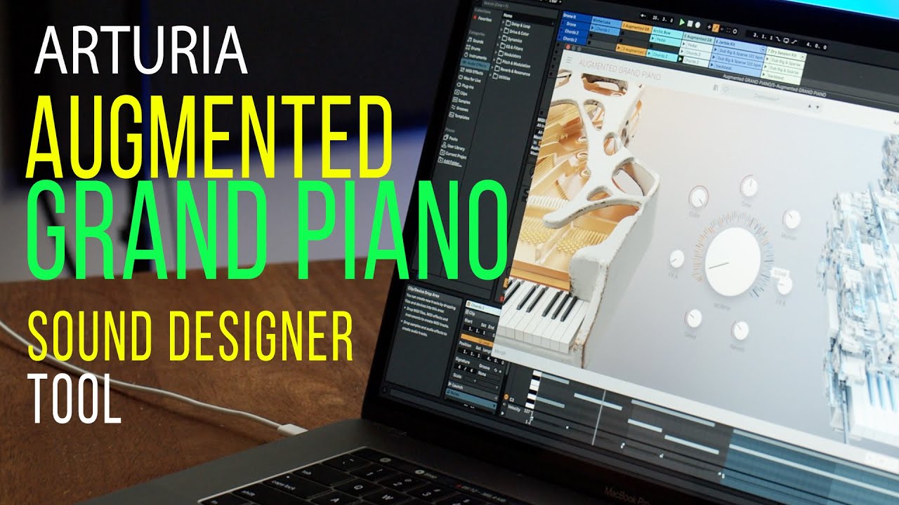 ARTURIA Augmented GRAND PIANO: The Ultimate SOUND DESIGNER Tool - YouTube
