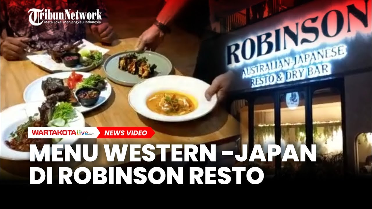 Robinson Resto, Sajikan Menu Berbuka Puasa Western Japanese - YouTube