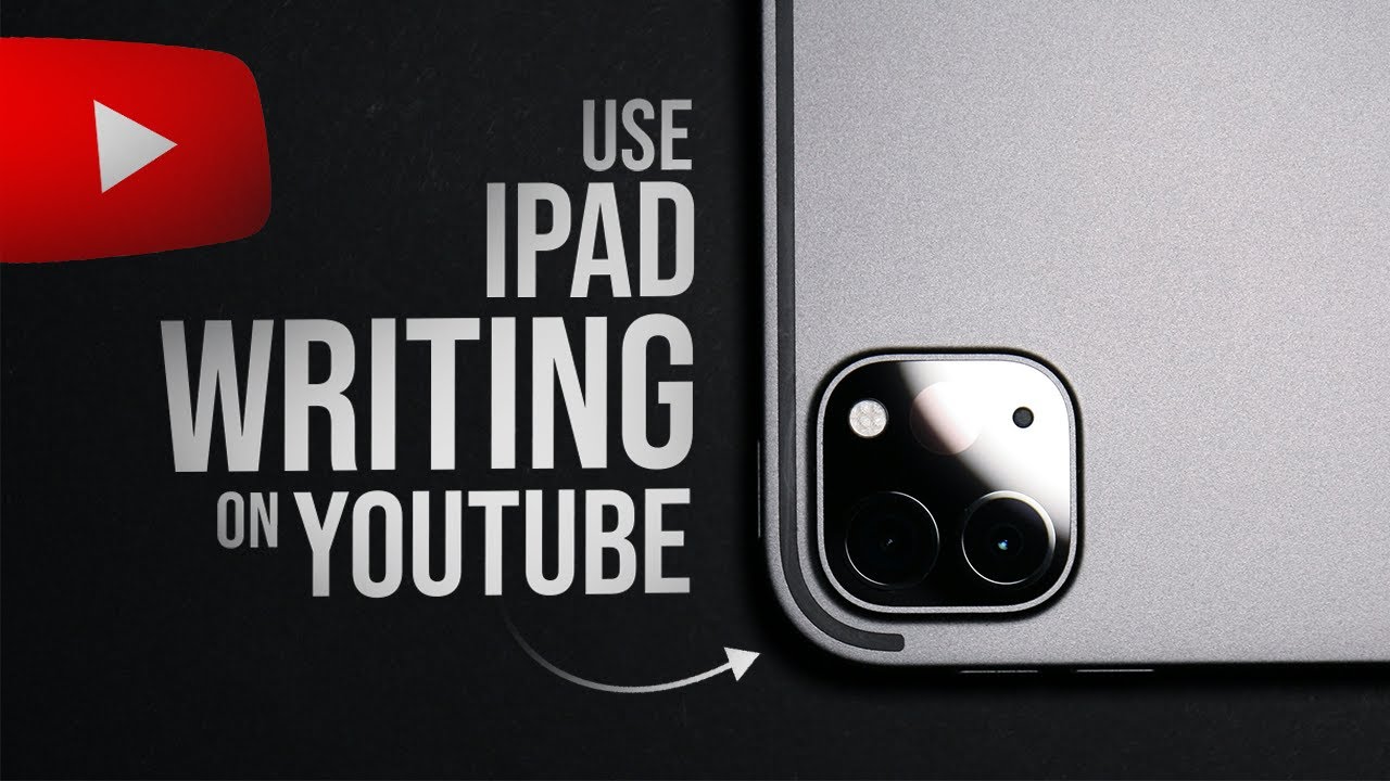 How to Use iPad Writing in Youtube (tutorial) - YouTube