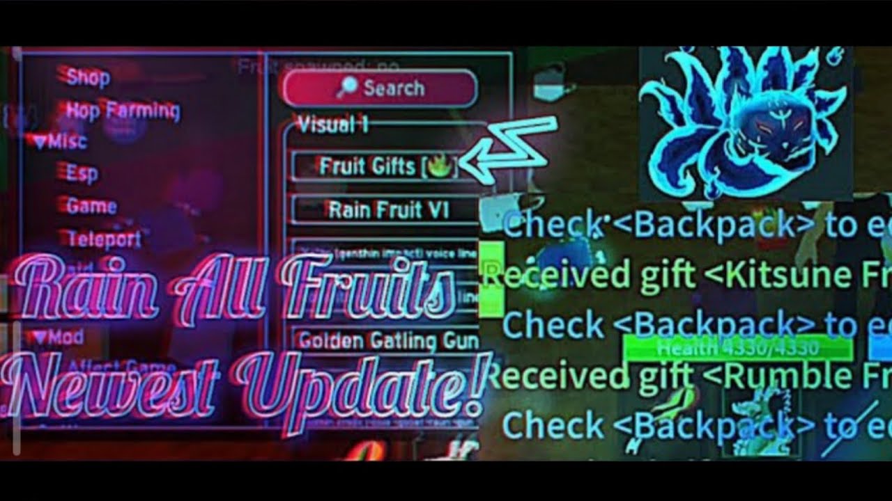 New Blox Fruits Fruit Rain Script - Newest Roblox Blox Fruits Script ...