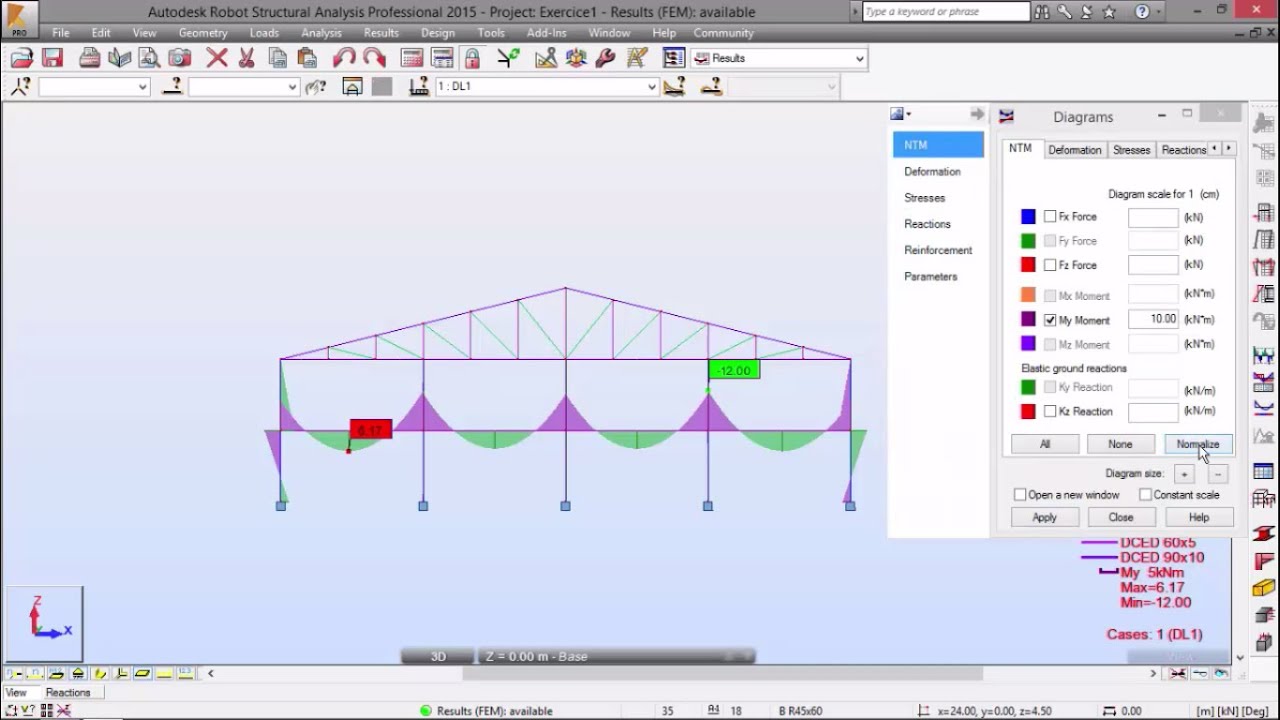 Exercise 1 - Part 2 - Reinforced Concrete Design (Robot Structural ...