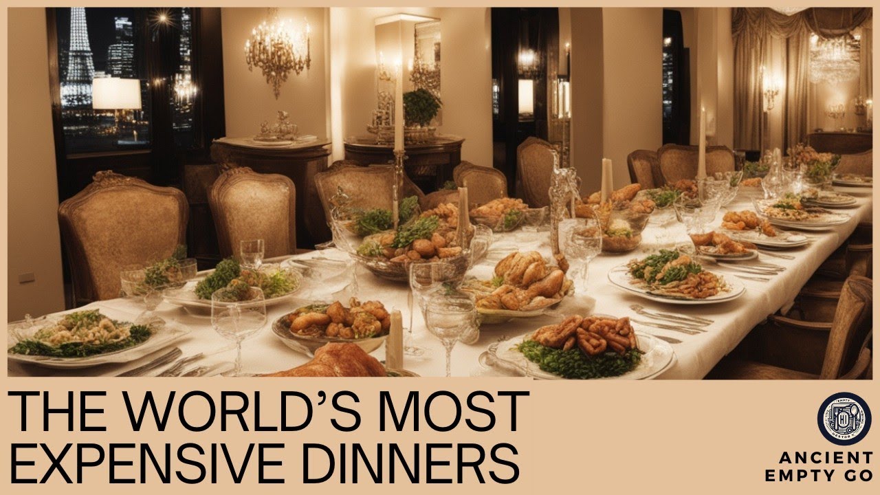 The World’s Most Expensive Dinners | Luxurious Dining Experiences from ...