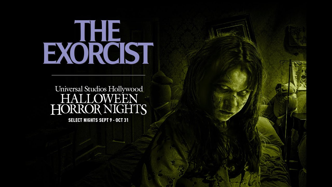 The Exorcist Maze at Halloween Horror Nights 2019 - YouTube