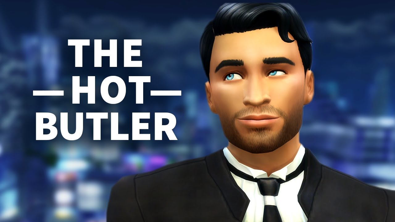 The Sims 4 CAS | The Hot Butler - YouTube