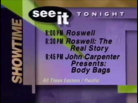 Tonight on Showtime promos July 30/August 2 1994 - YouTube