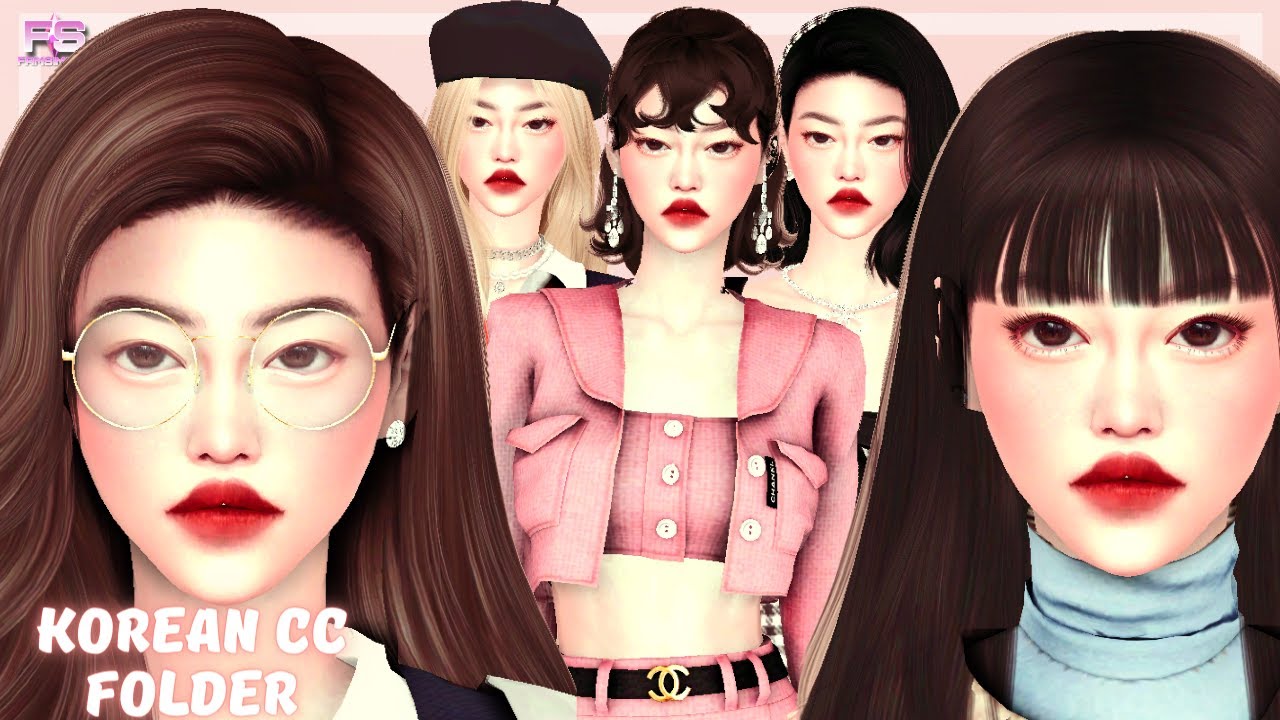 KOREAN CC FOLDER & SIM DOWNLOAD | CHANEL, GUCCI, BURBERRY+MORE!! | SIMS ...