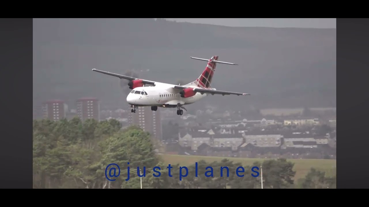 Logan air windy landing 🛬 - YouTube