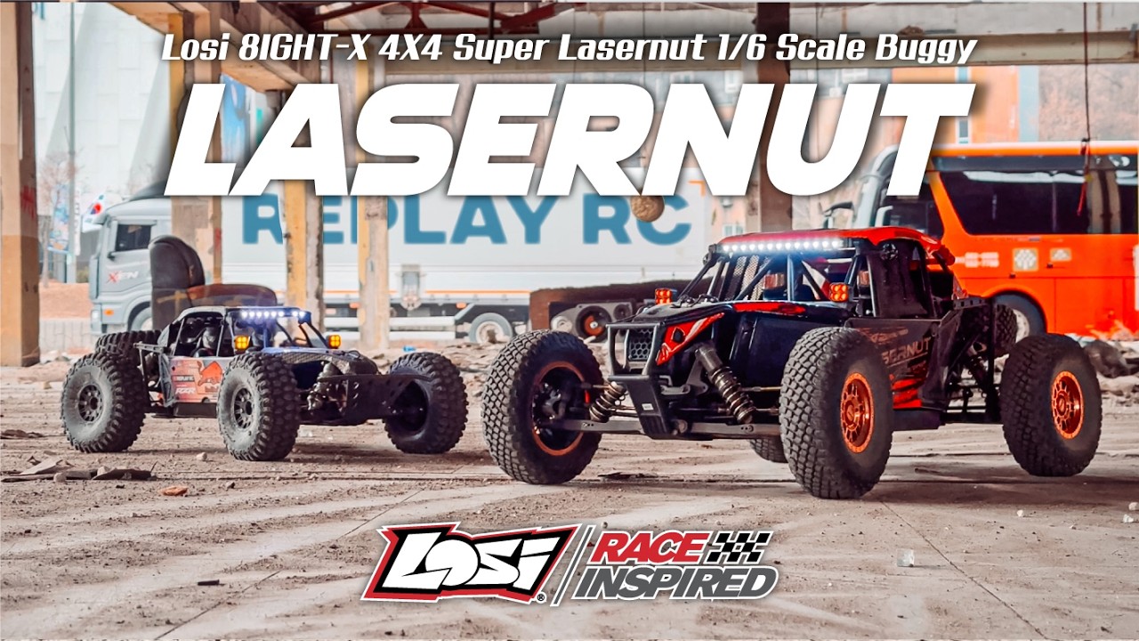 Losi Lasernut & Super Lasernut: Insane Speed & Jumps! Ultimate RC Buggy ...