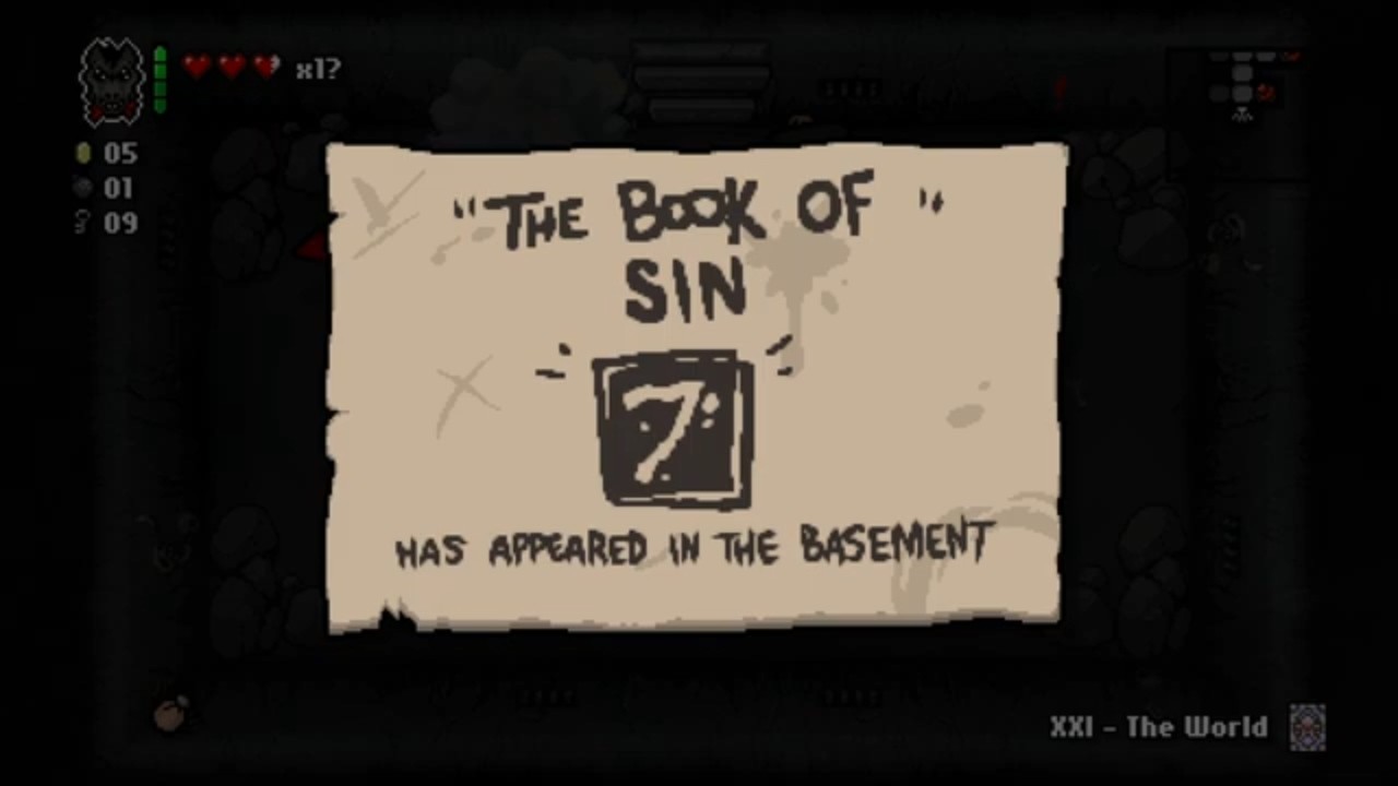 The Book Of Sin trophy - YouTube
