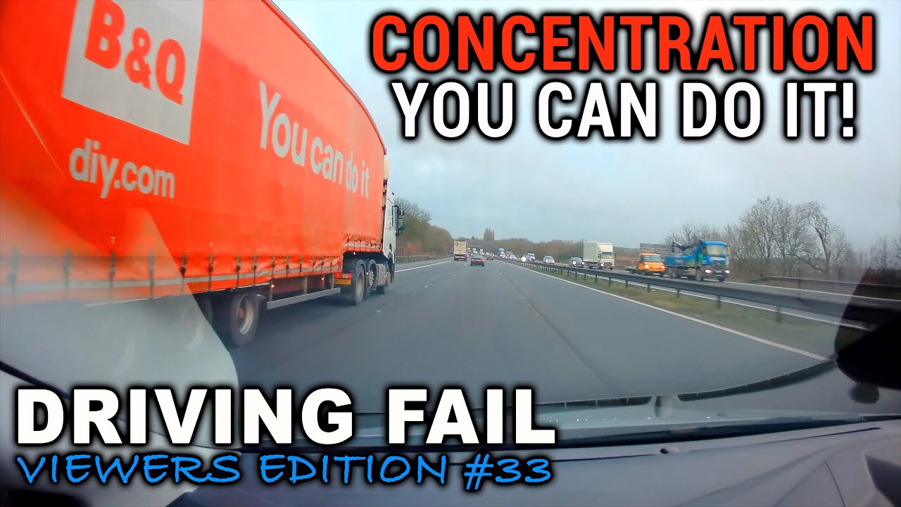 Driving Fail Viewers Edition #33 | Concentration | You Can Do It! - YouTube