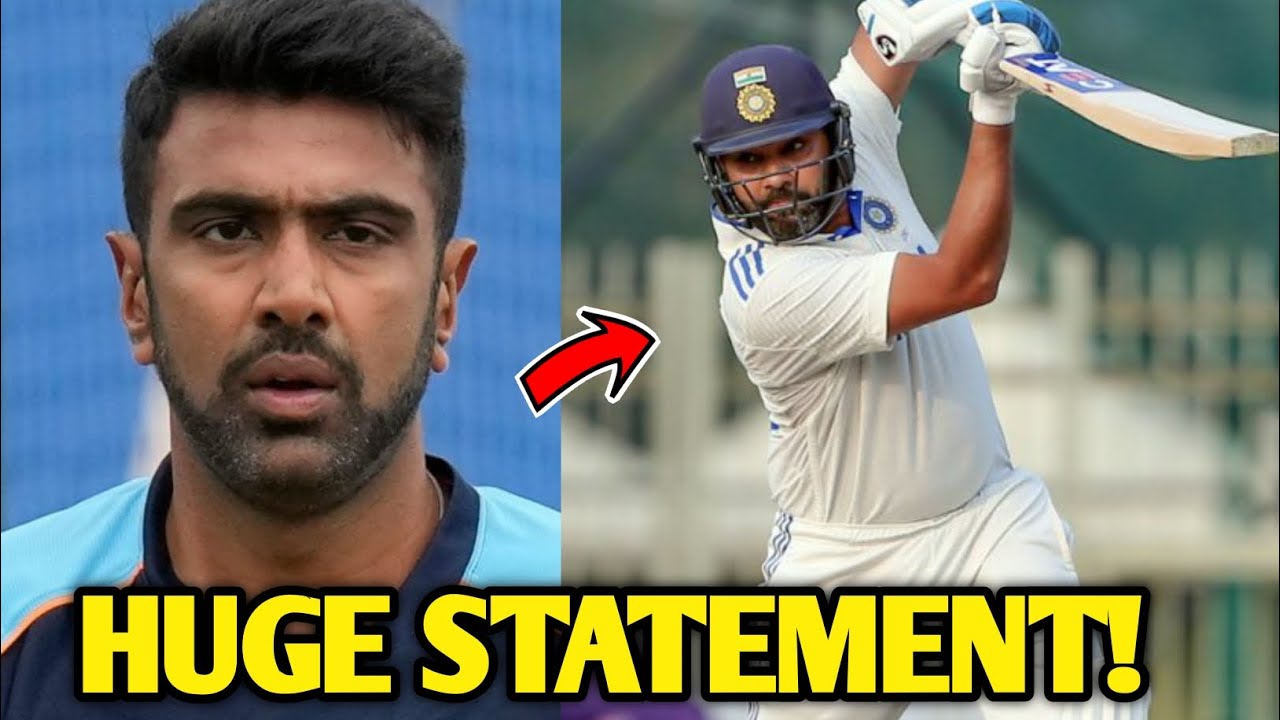 Ravichandran Ashwin Huge Statement On Rohit Sharma| Ravichandran Ashwin About Rohit Sharma - YouTube