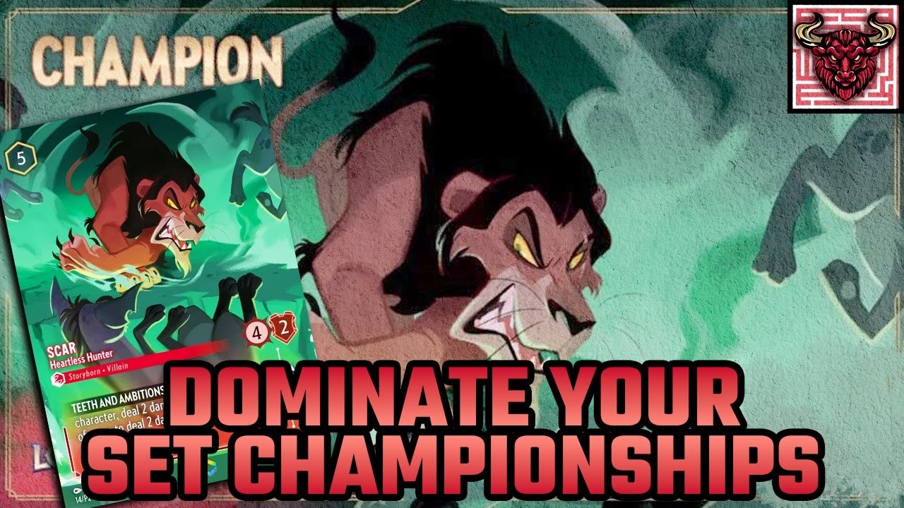 Best Decks to DOMINATE your Set Championships | Lorcana Azurite Sea ...