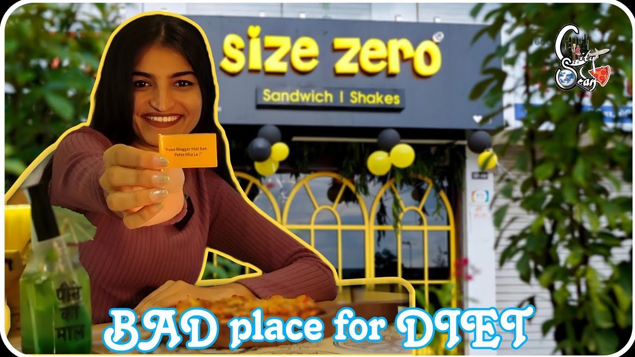 SIZE ZERO CAFE | Riya Andhariya | Fast food Paradise in Bhavnagar - YouTube