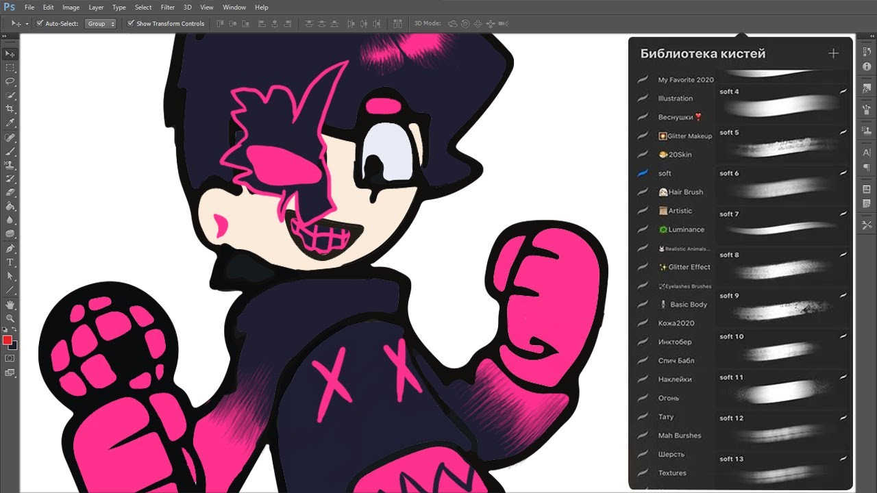 Drawing corrupted FnF CJ - Friday Night Funkin - YouTube