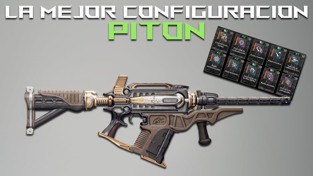 La mejor build: Piton | The First Descendant - YouTube
