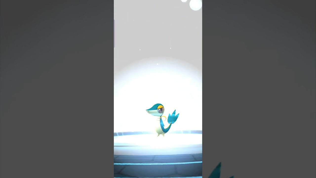 Shiny Evolution - Snivy Family - YouTube